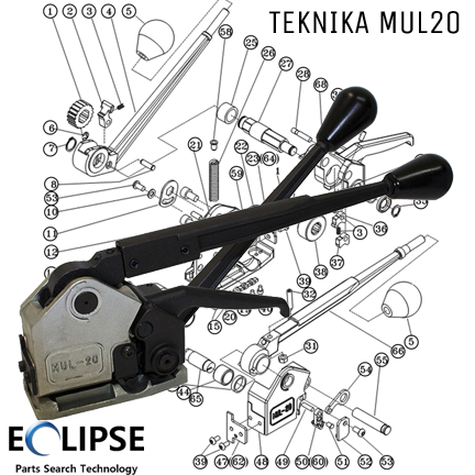 ECLIPSE - TEKNIKA MUL20 Combination Tool for Steel Strapping Diagram ...